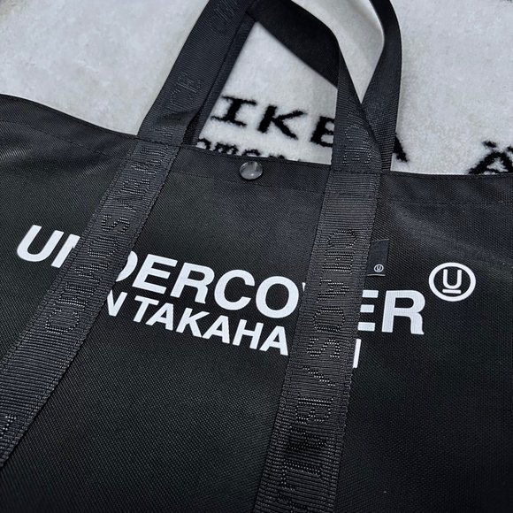 Undercover | Bags | Undercover Jun Takahashi Black Nylon Tote Bag ...